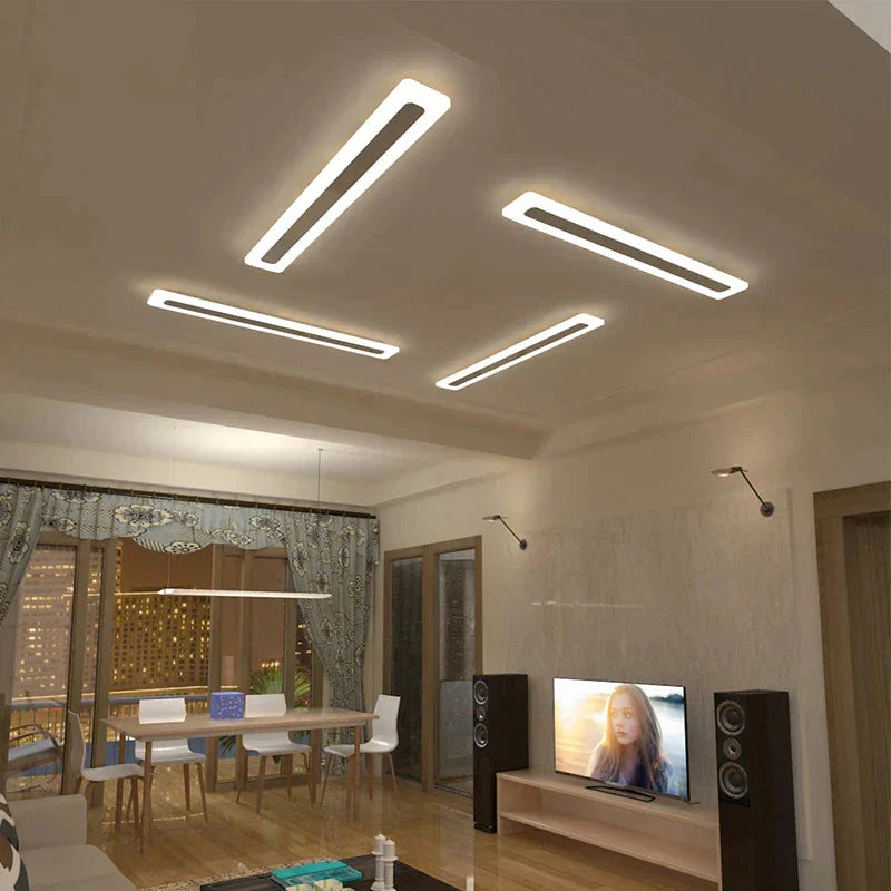 Acrylic Hallway Led Ceiling Lights For Living Room Plafond Home Lighti ...